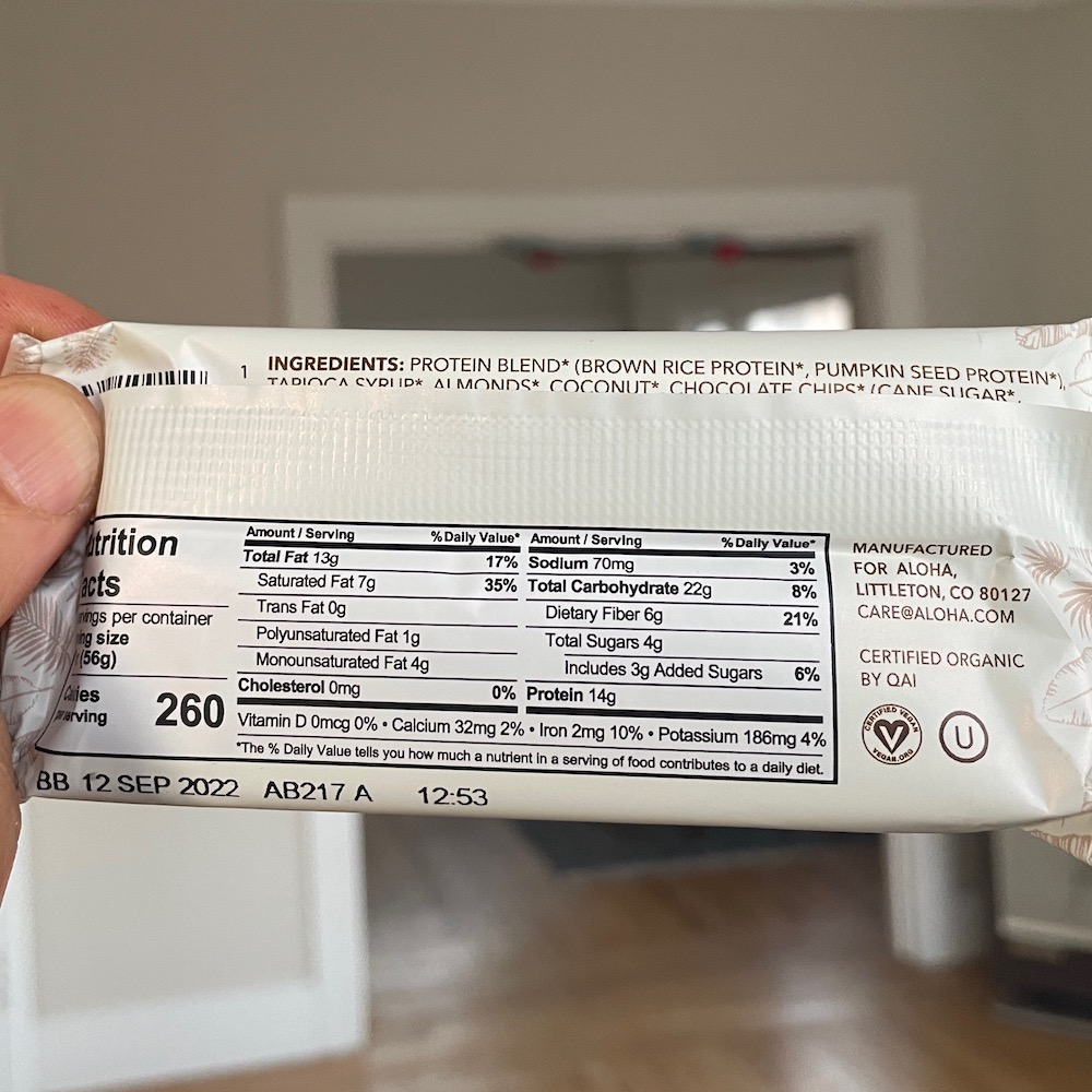 ALOHA Bar: Vegan Dream Snack or Does ALOHA Mean Goodbye?