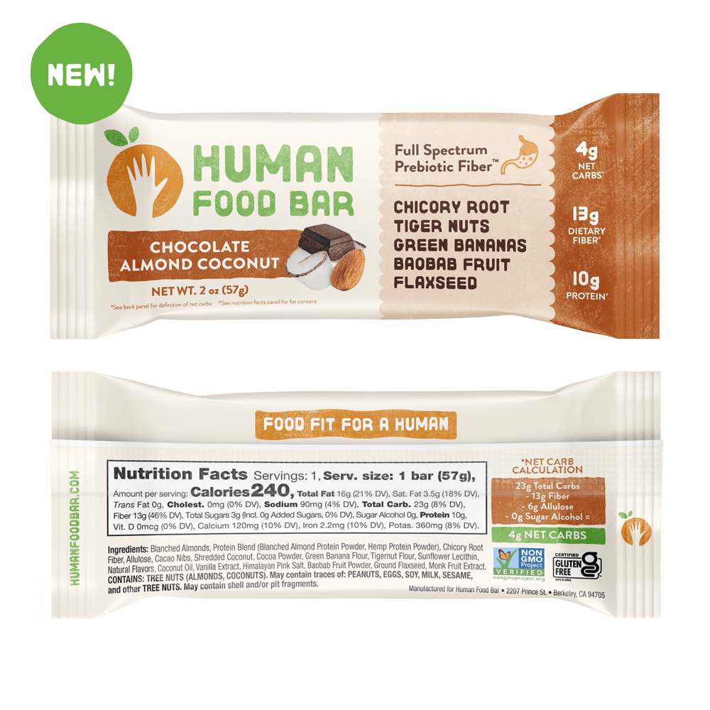 Chocolate Almond Coconut - Lectin Free Protein Bar